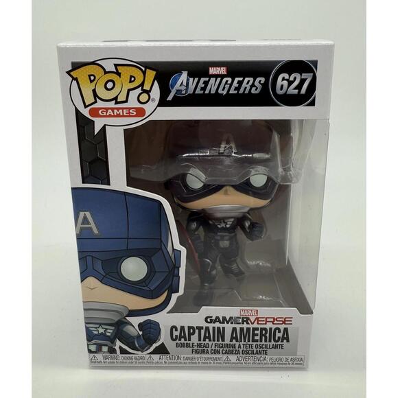Funko | Design | Funko Pop Marvel Gamerverse Captain America 627 Nib ...